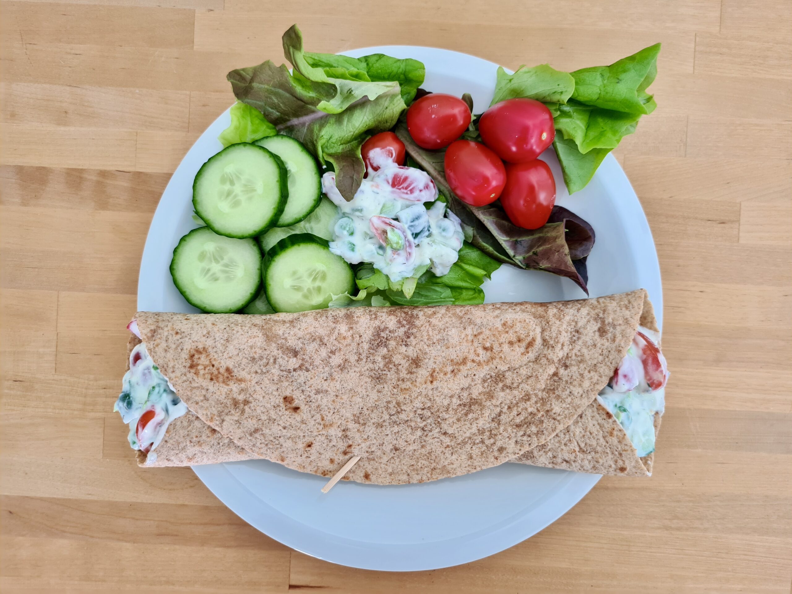 Wrap met ricotta - Di-Eet.be